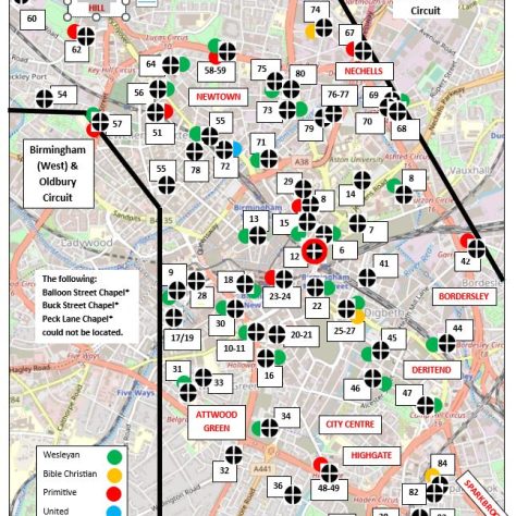 Birmingham District: past and present chapels of the connexion | Past ...