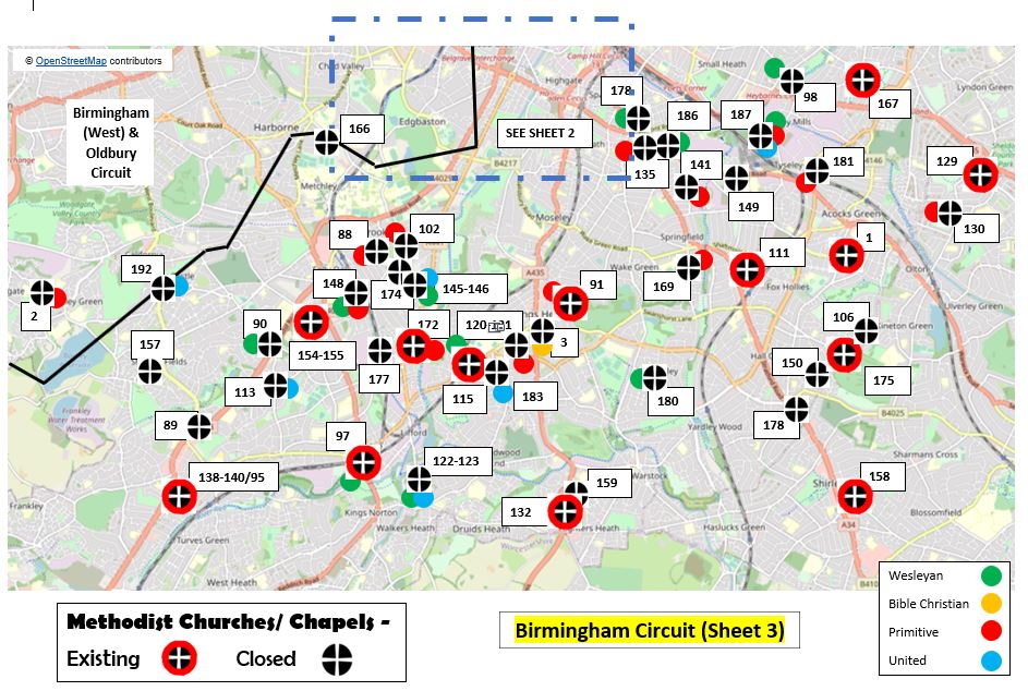 Birmingham District: past and present chapels of the connexion | Past ...