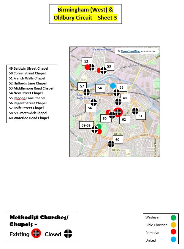 Birmingham District: past and present chapels of the connexion | Past ...