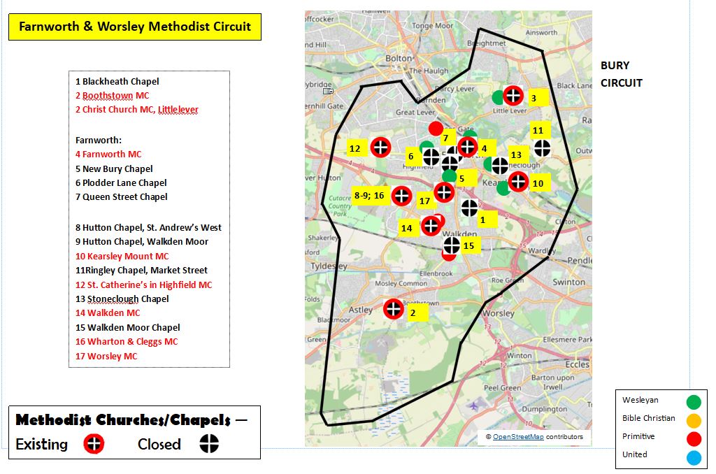 Bolton & Rochdale District: past and present chapels of the connexion ...