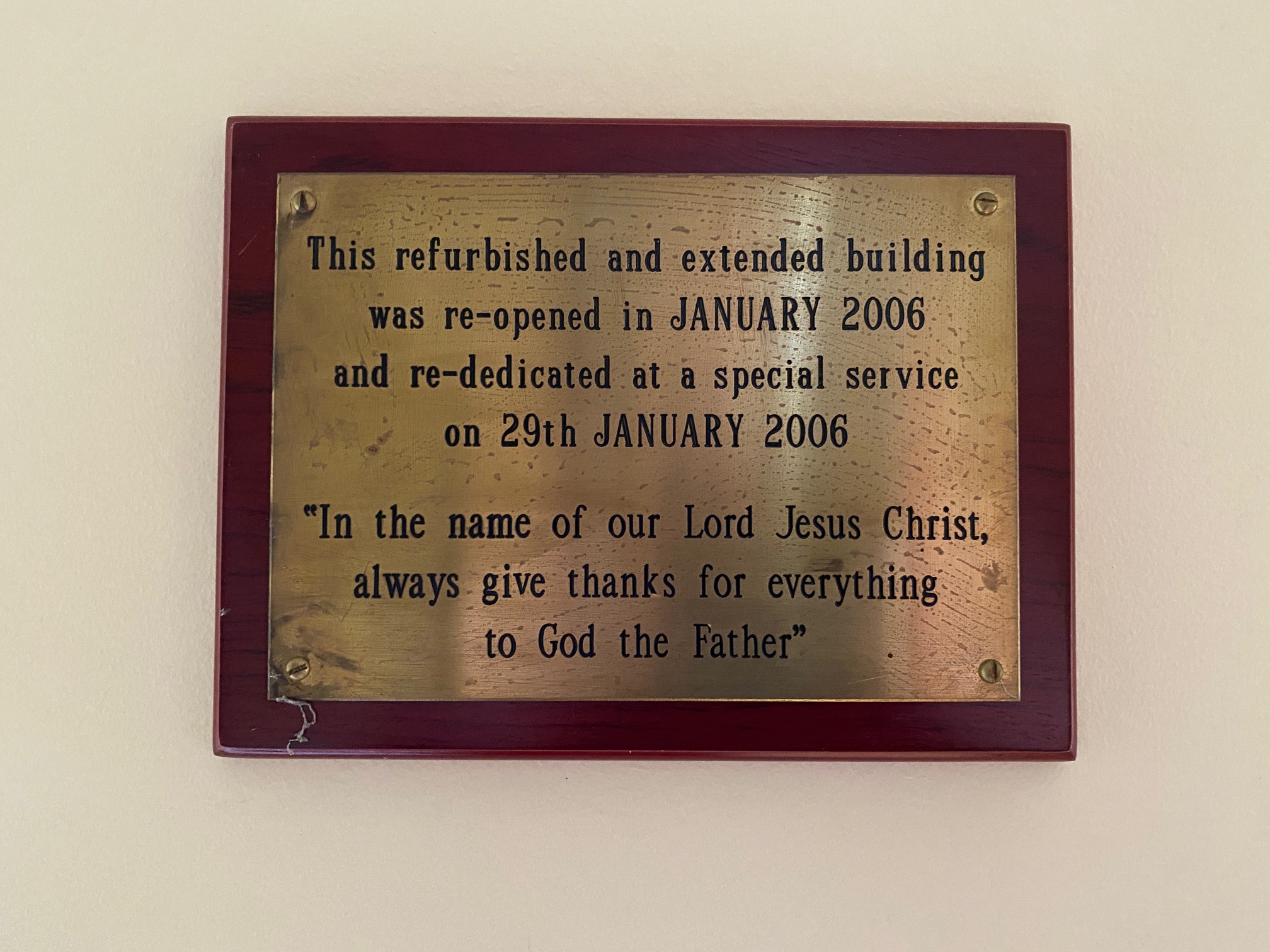 Memorial plaques from Markyate Methodist Church | Memorabilia and ...