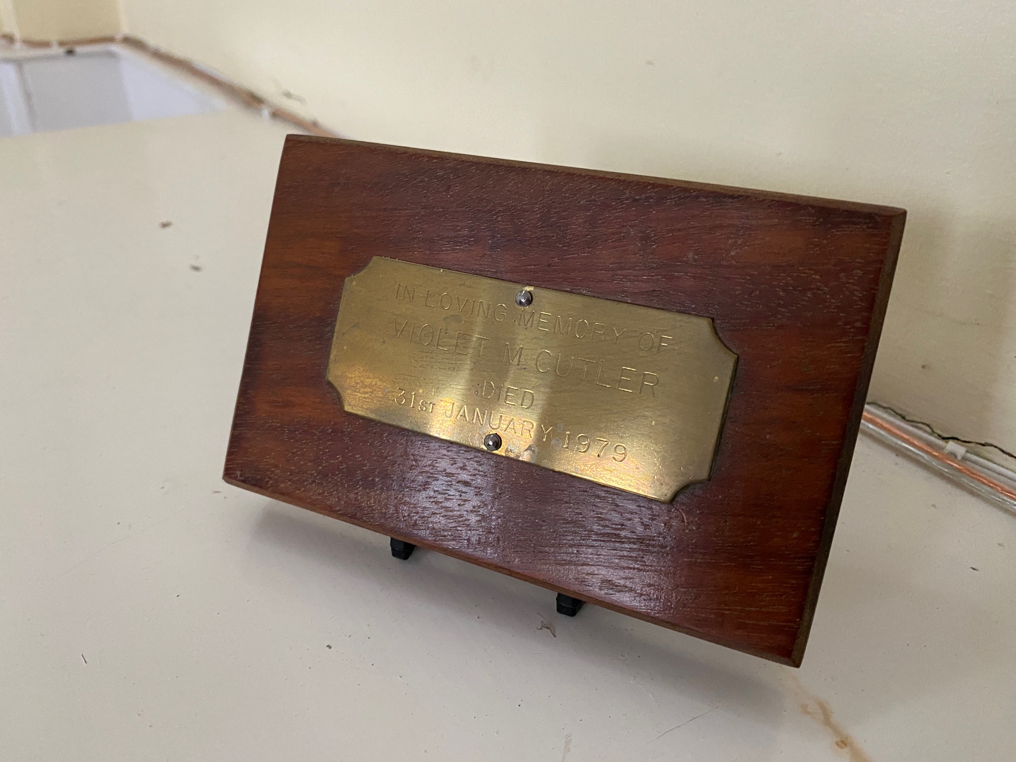 Memorial plaques from Markyate Methodist Church | Memorabilia and ...