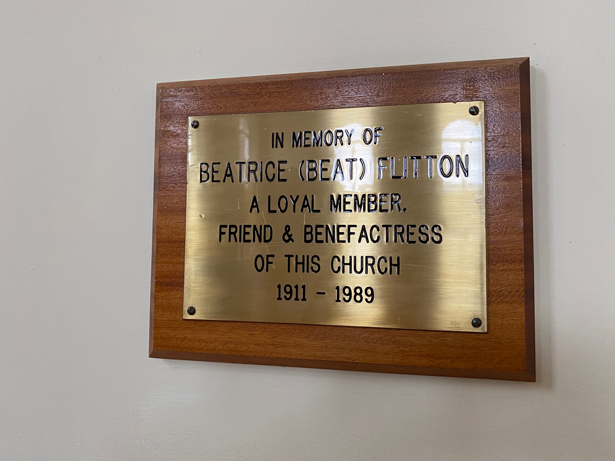 Memorial plaques from Markyate Methodist Church | Memorabilia and ...