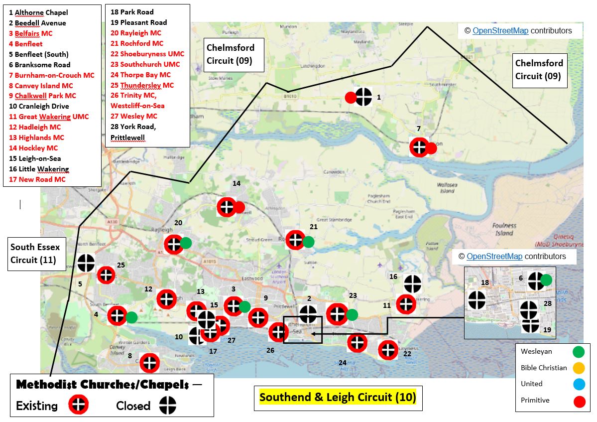 Beds, Essex and Herts District: past and present chapels of the ...
