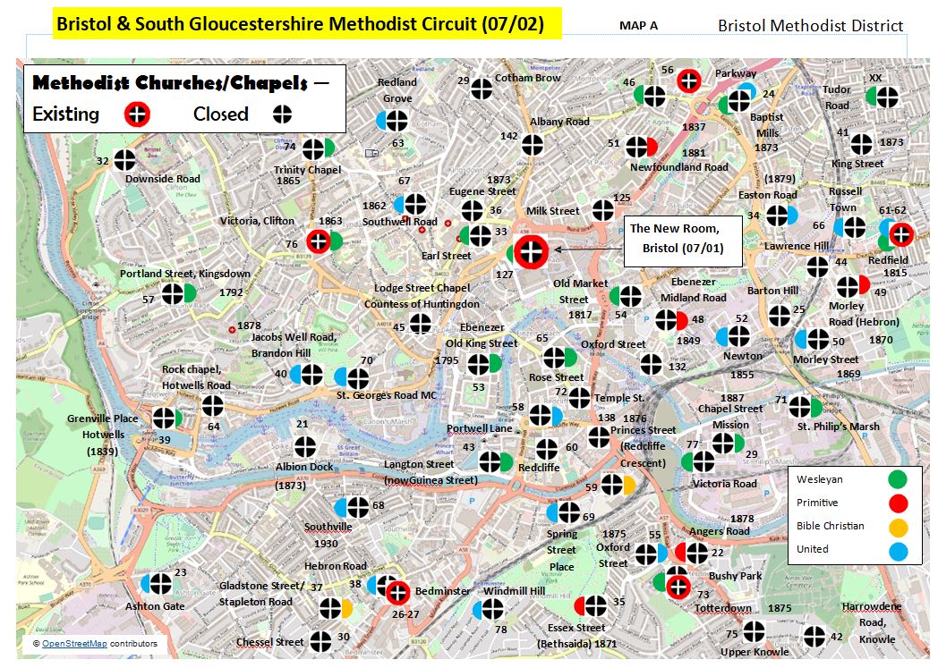 Bristol 1 District: past and present chapels of the connexion | Past ...