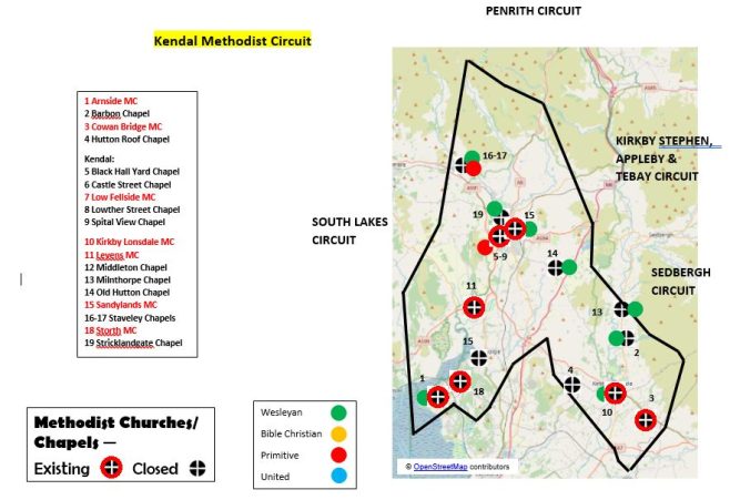 Cumbria District: past and present chapels of the connexion | Past and present chapels of the ...