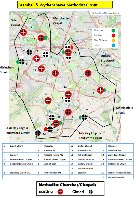 Manchester District: past and present chapels of the connexion | Past ...