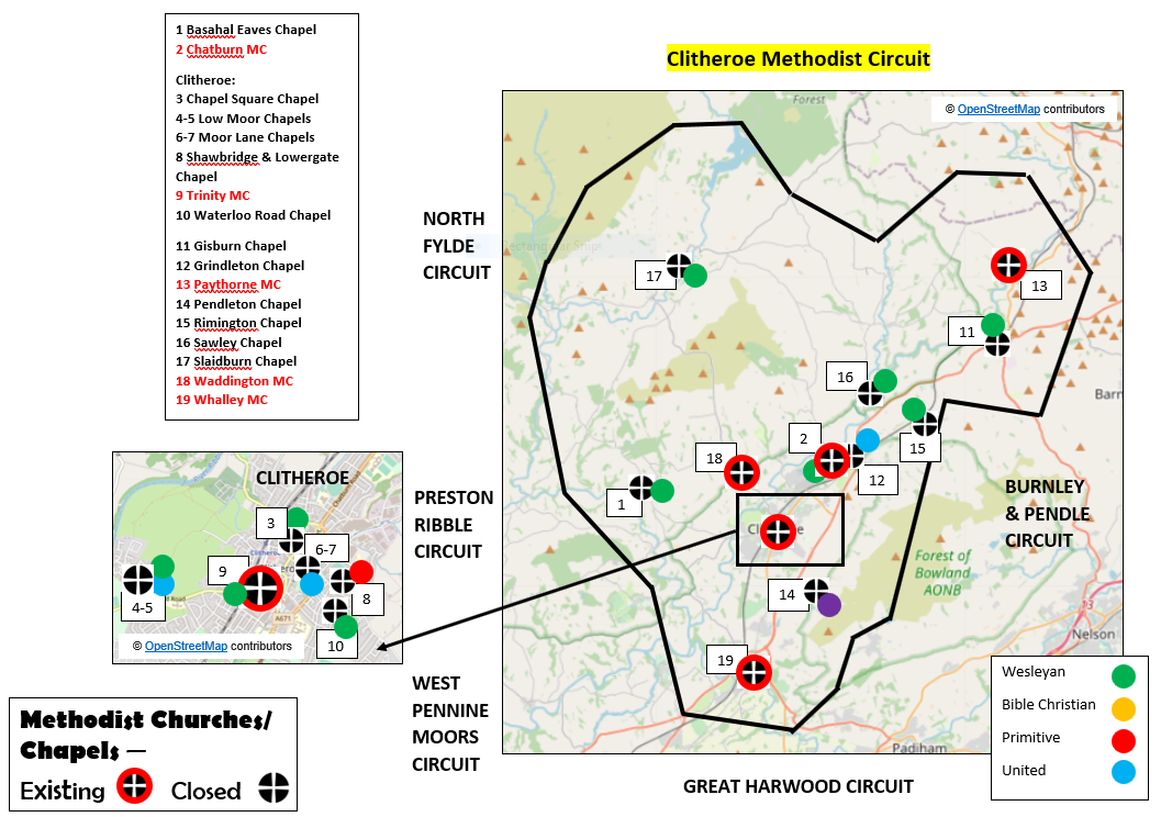 Lancashire District: past and present chapels of the connexion | Past ...
