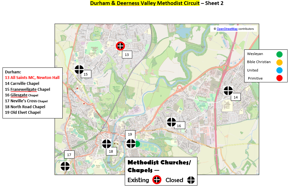 Darlington District: past and present chapels of the connexion | Past ...
