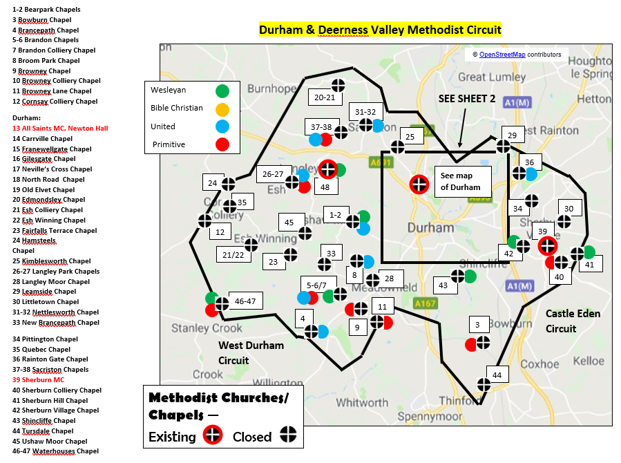 Darlington District: past and present chapels of the connexion | Past ...