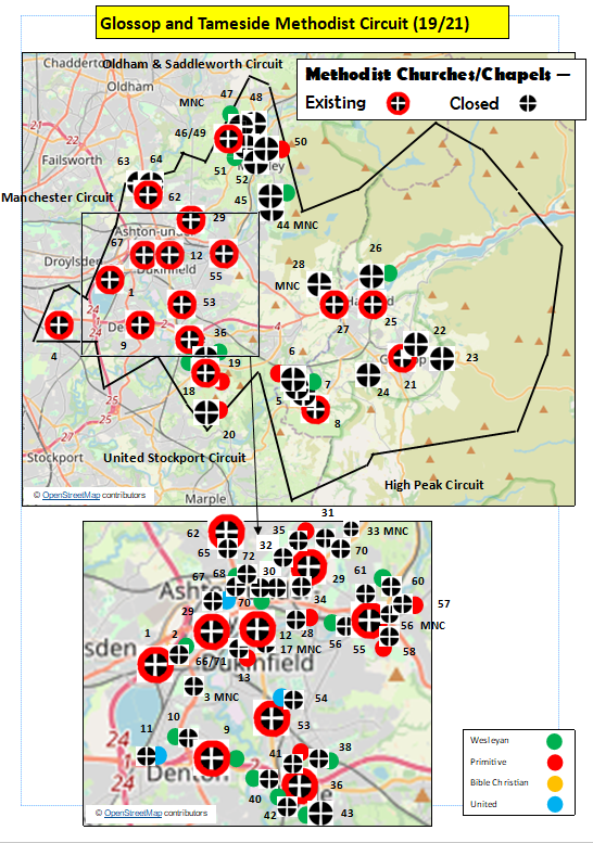 Manchester District: past and present chapels of the connexion | Past ...