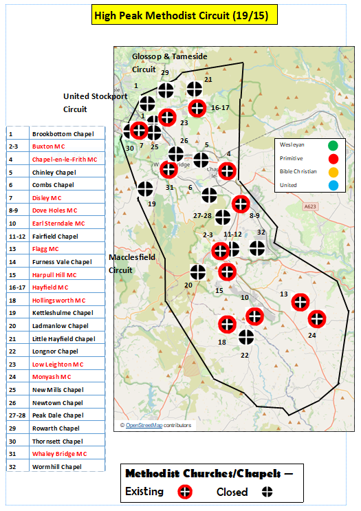 Manchester District: past and present chapels of the connexion | Past ...