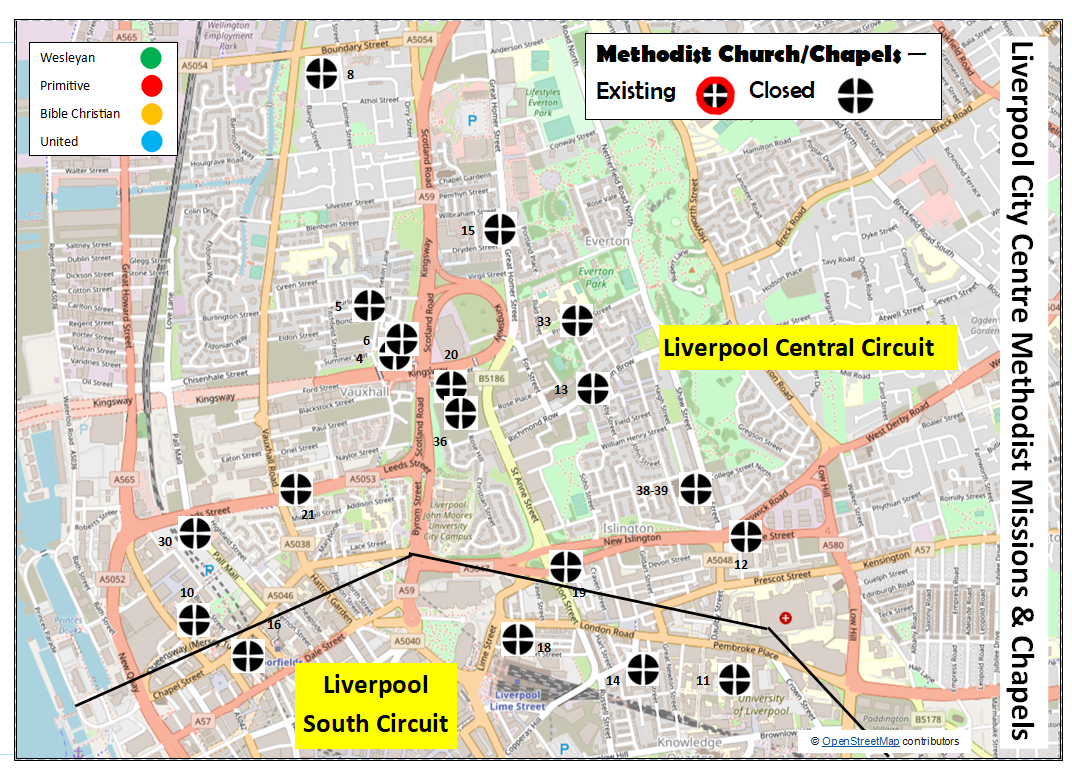 Liverpool District: past and present chapels of the connexion | Past ...