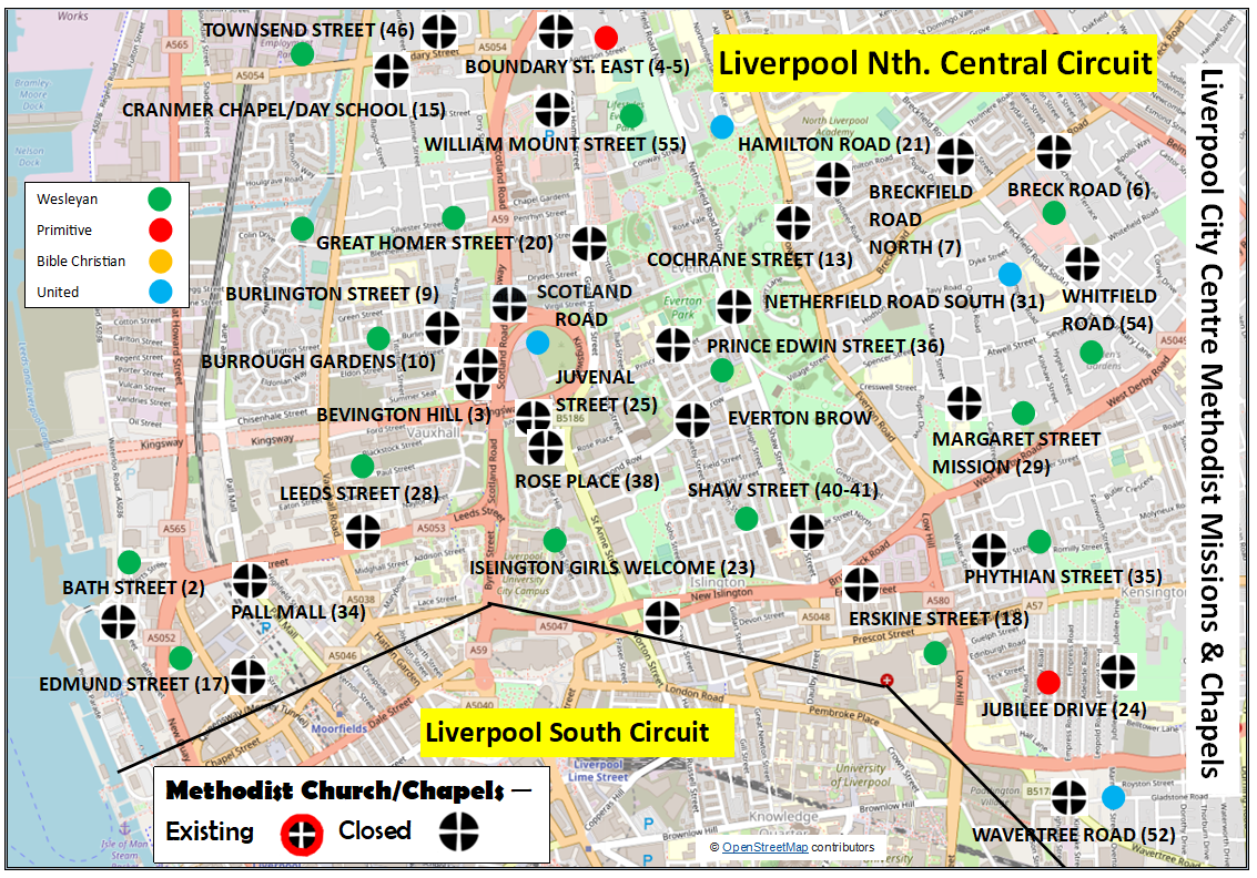 Liverpool District: past and present chapels of the connexion | Past ...