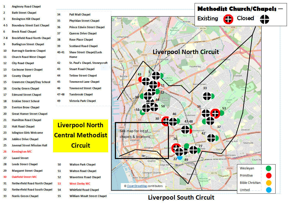 Liverpool District: past and present chapels of the connexion | Past ...