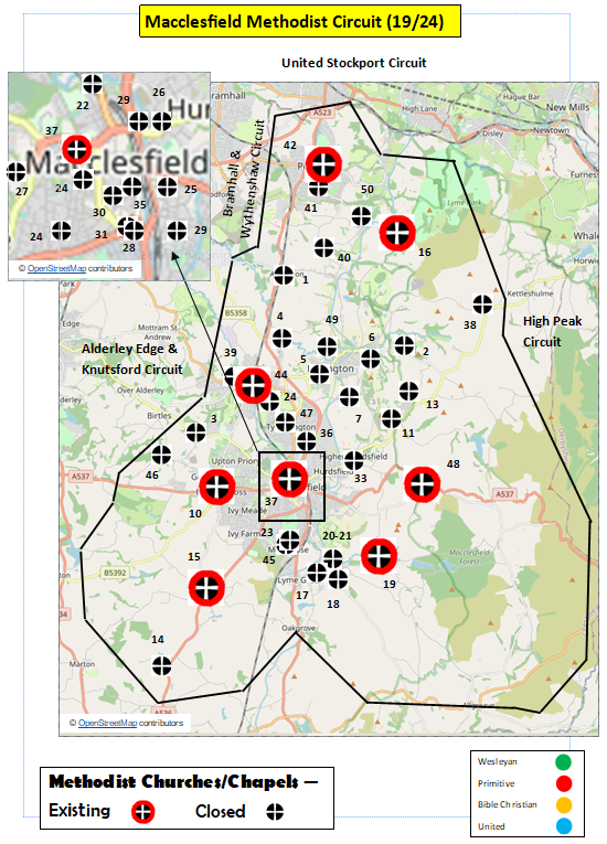 Manchester District: past and present chapels of the connexion | Past ...