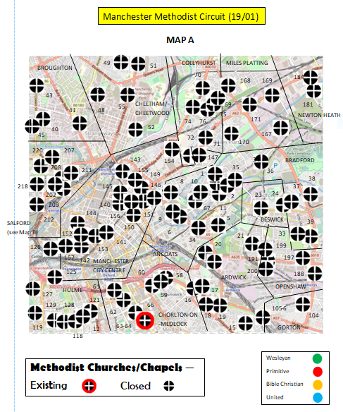 Manchester District: past and present chapels of the connexion | Past ...