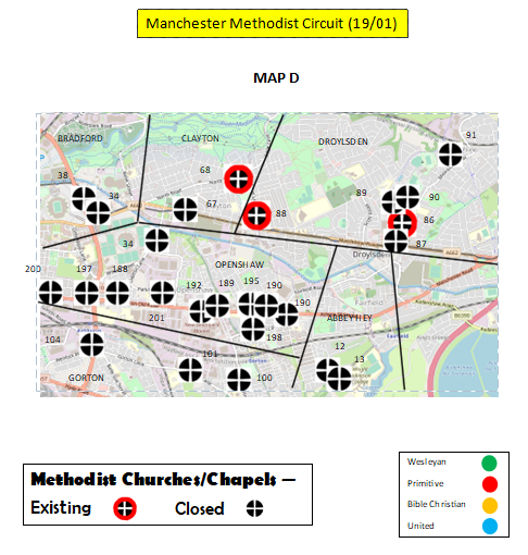 Manchester District: past and present chapels of the connexion | Past ...
