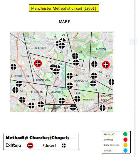 Manchester District: past and present chapels of the connexion | Past ...