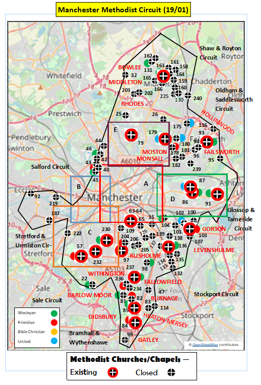 Manchester District: past and present chapels of the connexion | Past ...