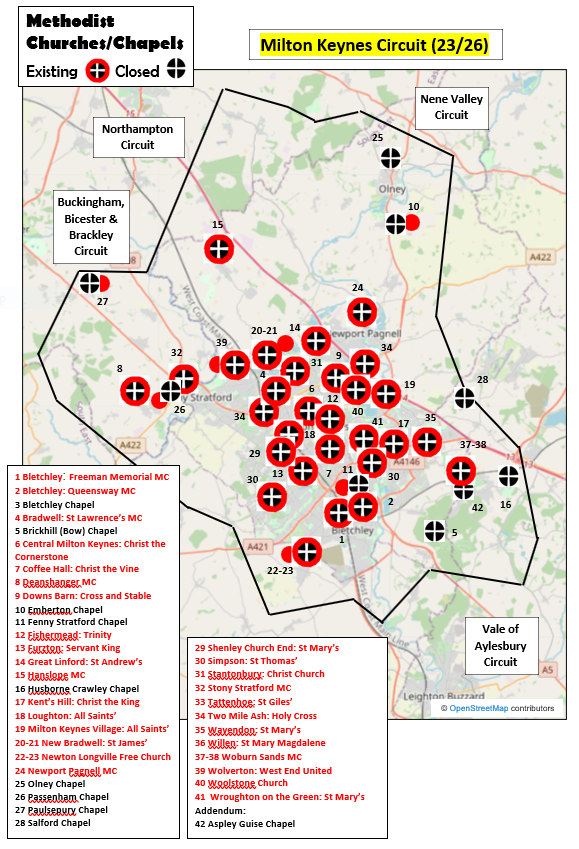 Northampton District: past and present chapels of the connexion | Past ...
