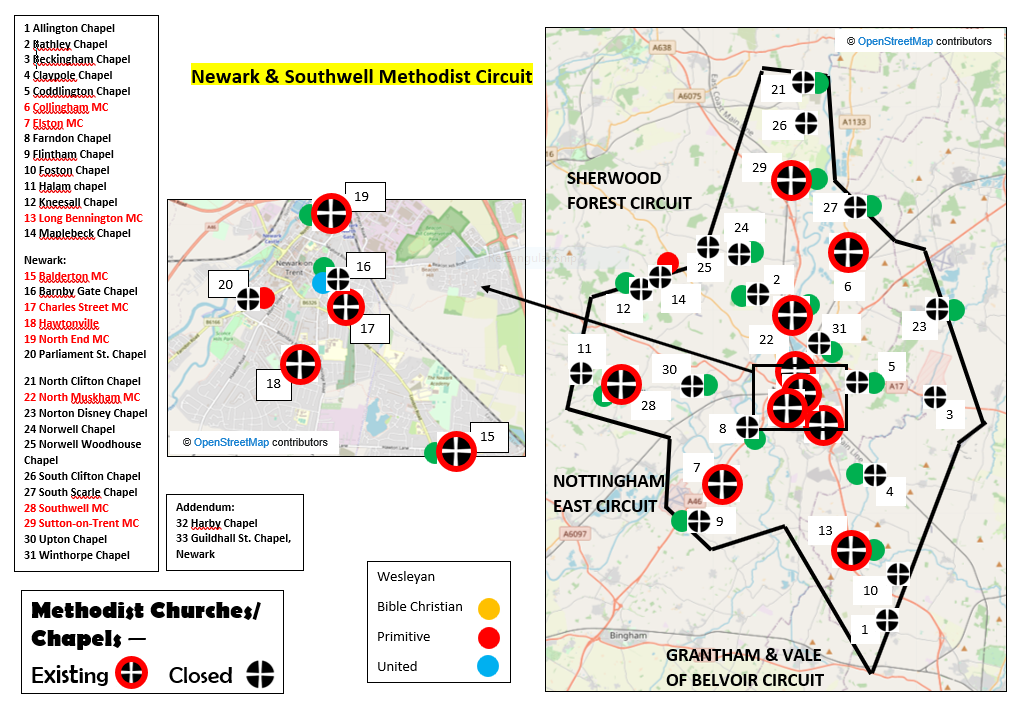 Nottingham District: past and present chapels of the connexion | Past ...