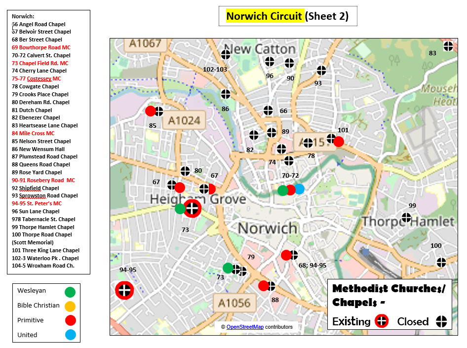 East Anglia District: past and present chapels of the connexion | Past ...