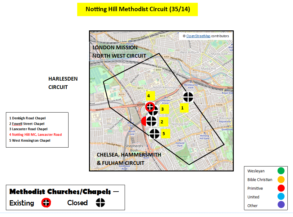London District: circuits P - Z: past and present chapels of the ...
