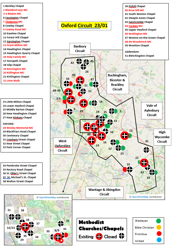 Northampton District: past and present chapels of the connexion | Past ...