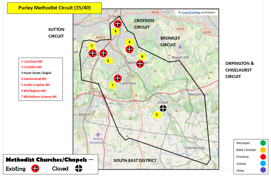 London District: circuits P - Z: past and present chapels of the ...