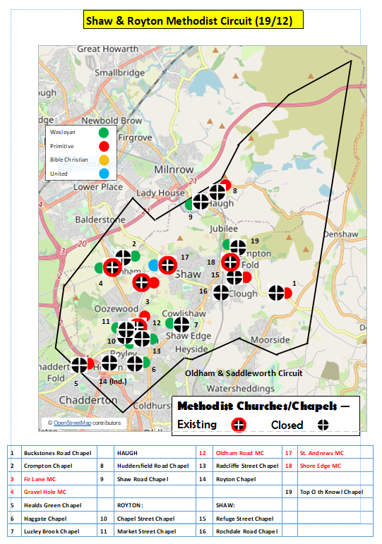 Manchester District: past and present chapels of the connexion | Past ...