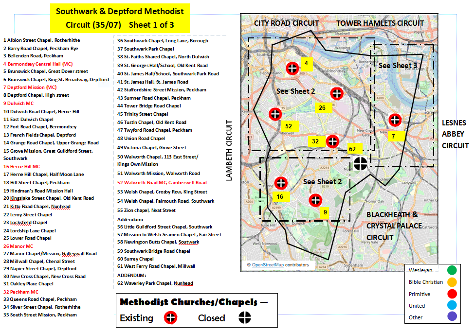 London District: circuits P - Z: past and present chapels of the ...