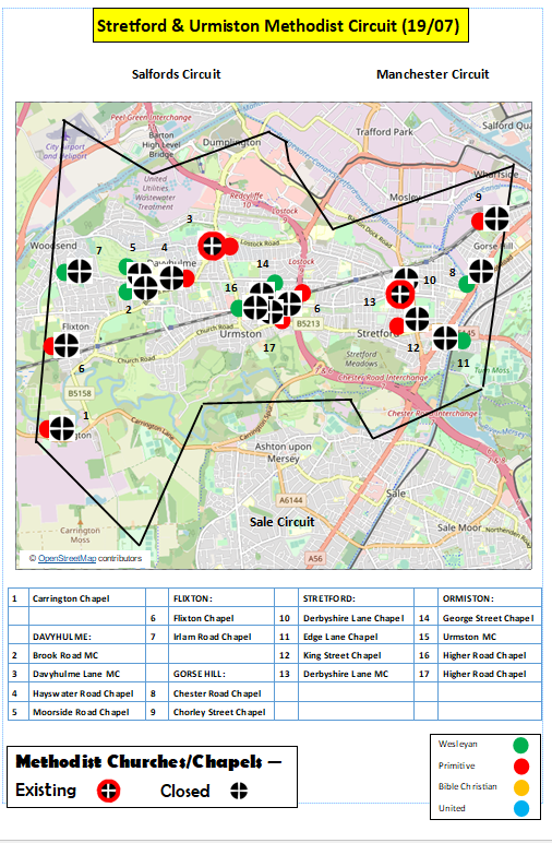 Manchester District: past and present chapels of the connexion | Past ...