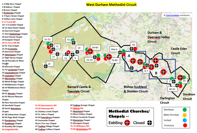 Darlington District: past and present chapels of the connexion | Past ...