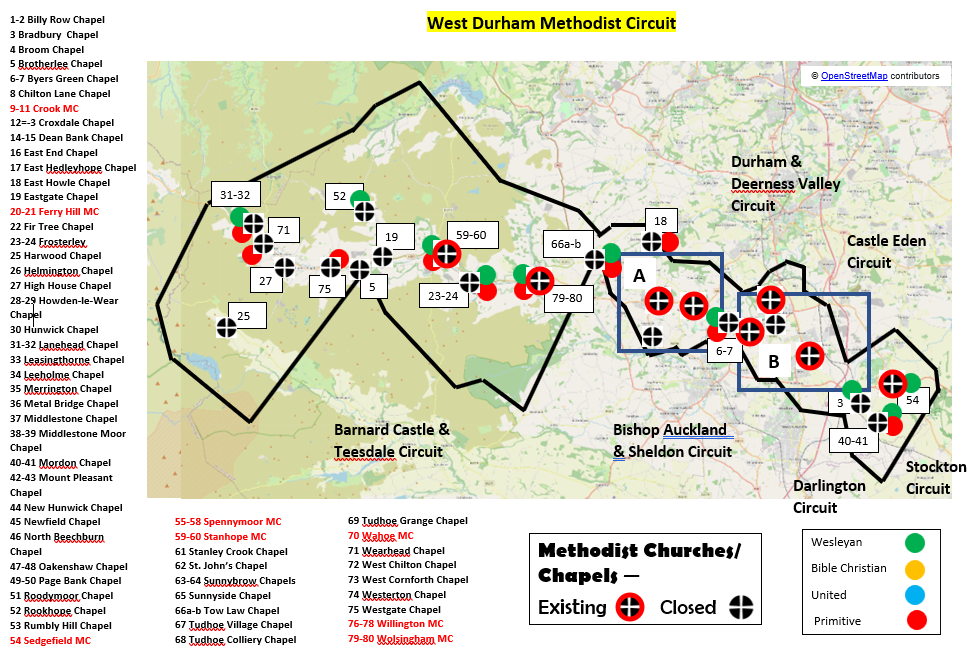 Darlington District: past and present chapels of the connexion | Past ...