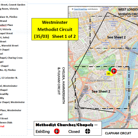 London District: circuits P - Z: past and present chapels of the ...