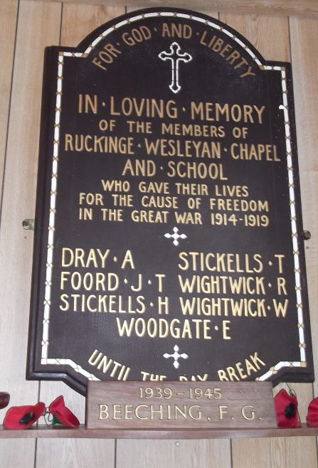 Ruckinge Kent | Kent | My Methodist History