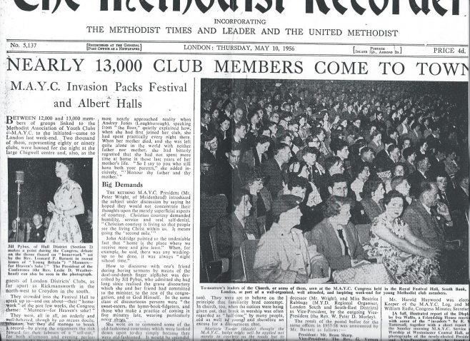 Methodist Association of Youth Clubs | MAYC and other Youth Groups | My ...